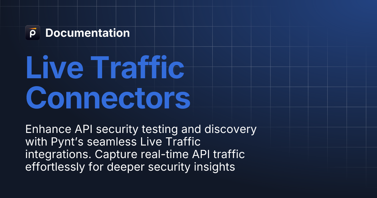 Live Traffic Connectors | Documentation