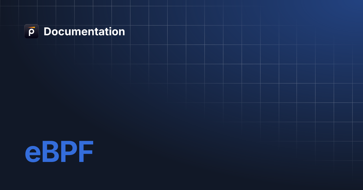 eBPF | Documentation